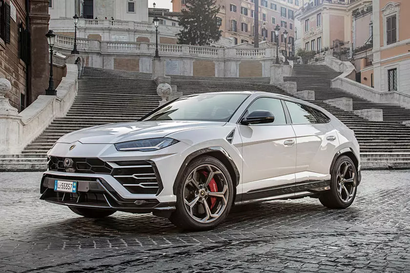 2019-2020 Lamborghini Urus Öň burç görnüşi