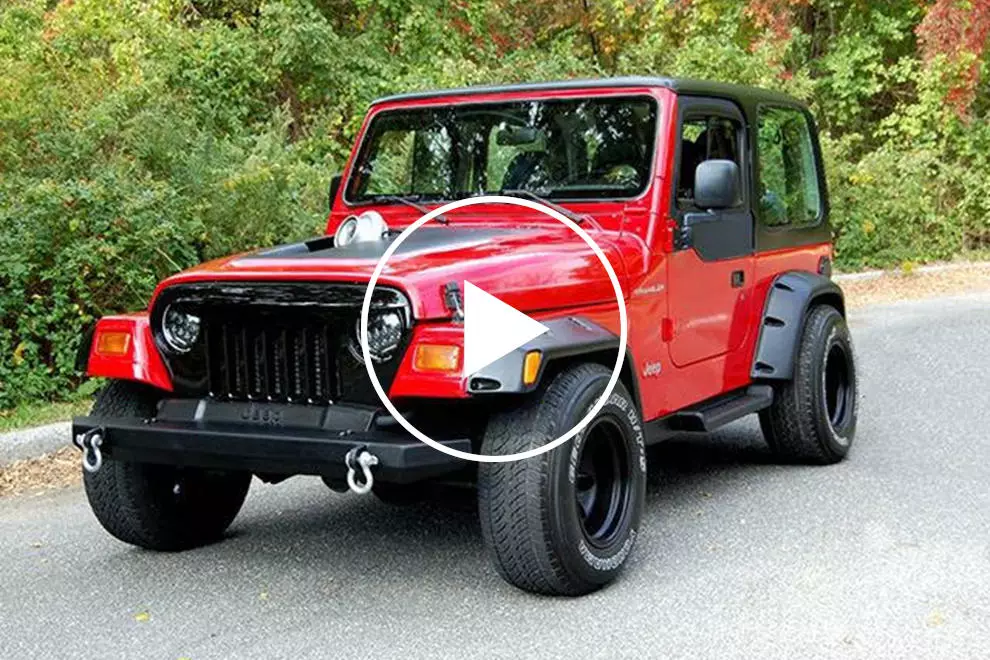 Denne overdrevne Jeep Wrangler vil sende rystelser nedover ryggraden