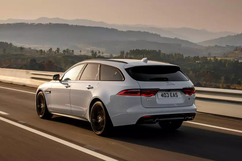 2018-2020 Jaguar XF Sportbrake Malantaŭvida Veturado