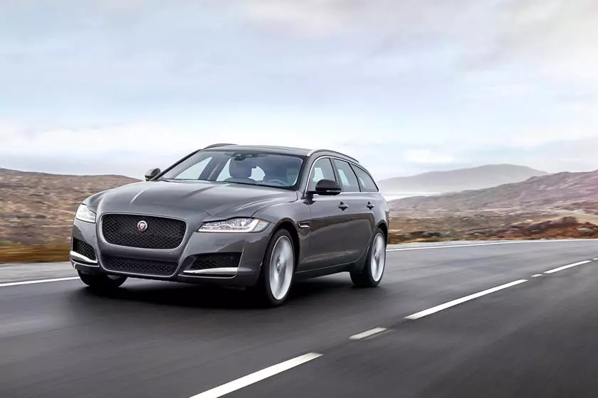 2018-2020 Jaguar XF Sportbrake Ön Görünüş Sürüşü