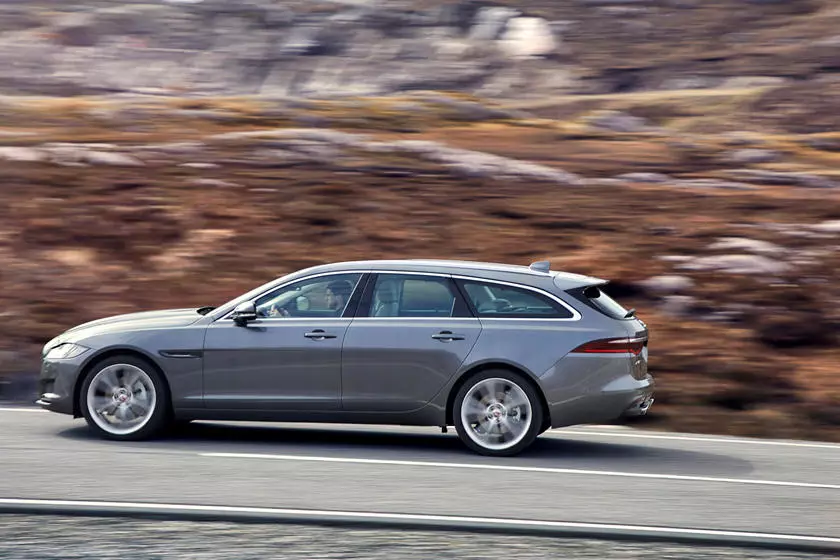 2018-2020 Jaguar XF Sportbrake გვერდითი ხედის მართვა