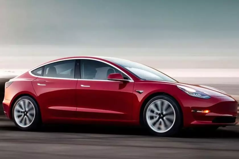 Sadaya-Wheel Drive Modél Tesla 3 Spésifikasi Kinerja tungtungna diungkabkeun 27191_6