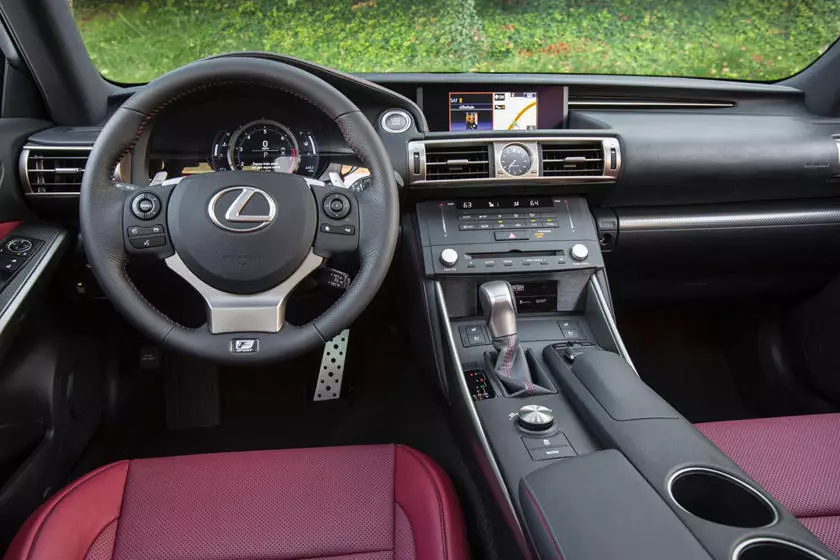 2017-2018 Lexus IS ఇన్ఫోటైన్మెంట్ సిస్టమ్