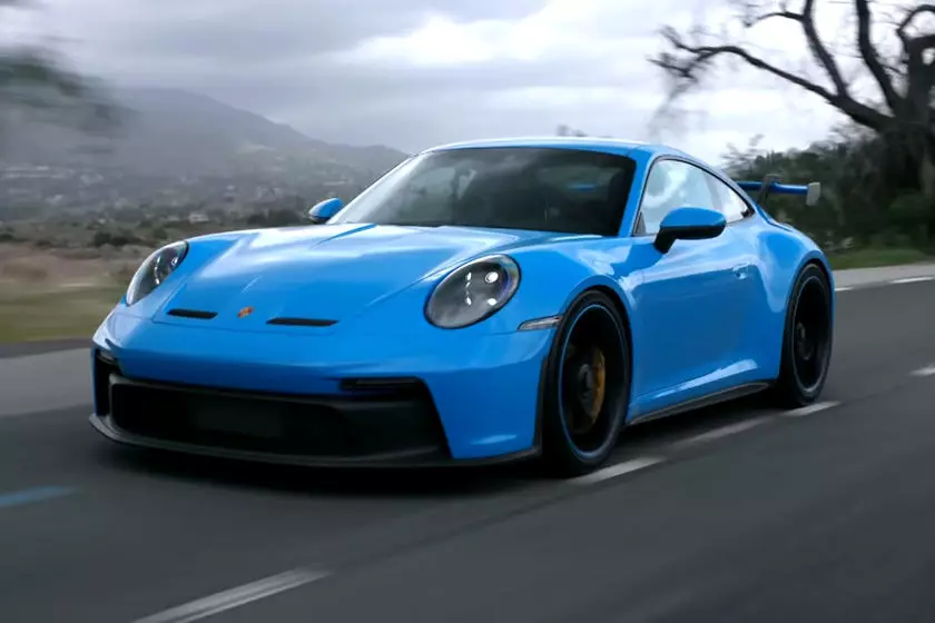 જય લેનો વિચારે છે કે 2022 પોર્શ 911 GT3 પરફેક્ટ છે 27294_1