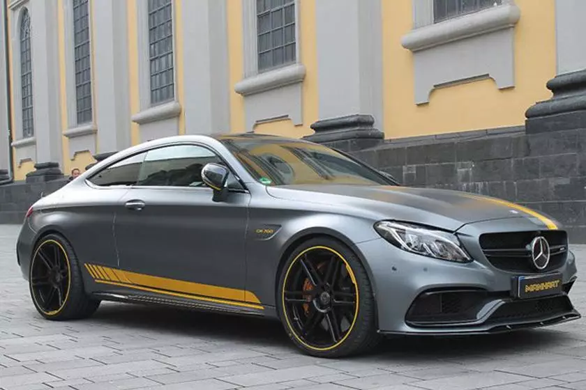 Mercedes-AMG C63 wedi'i drawsnewid yn Arf 700-HP