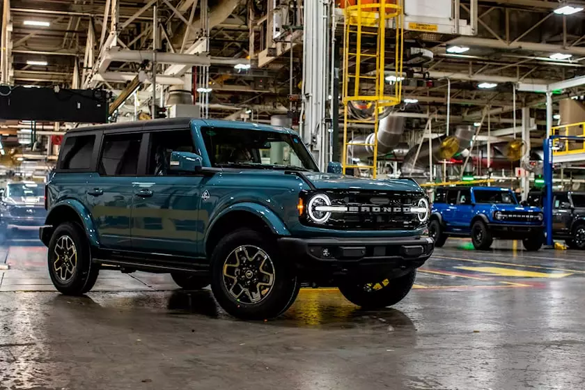 Ford réduit la production de Bronco, F-150 et d'autres modèles majeurs 27341_1