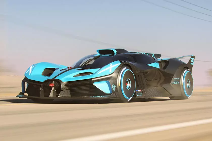 Kunin Ang 1,820-HP Bugatti Bolide Para sa Virtual Spin 27401_1