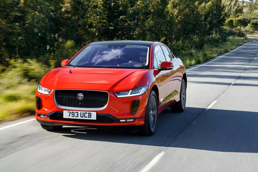 Mengemudi Tampilan Depan Jaguar I-Pace 2019-2020