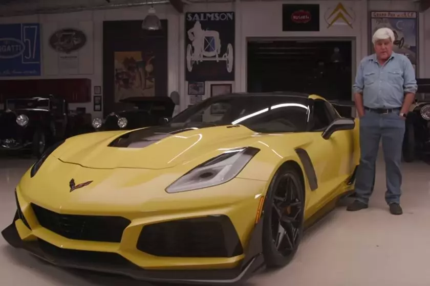 Jay Leno យក Chevrolet Corvette ZR1 ឆ្នាំ 2019 សម្រាប់ការបង្វិល 200 MPH 27629_3