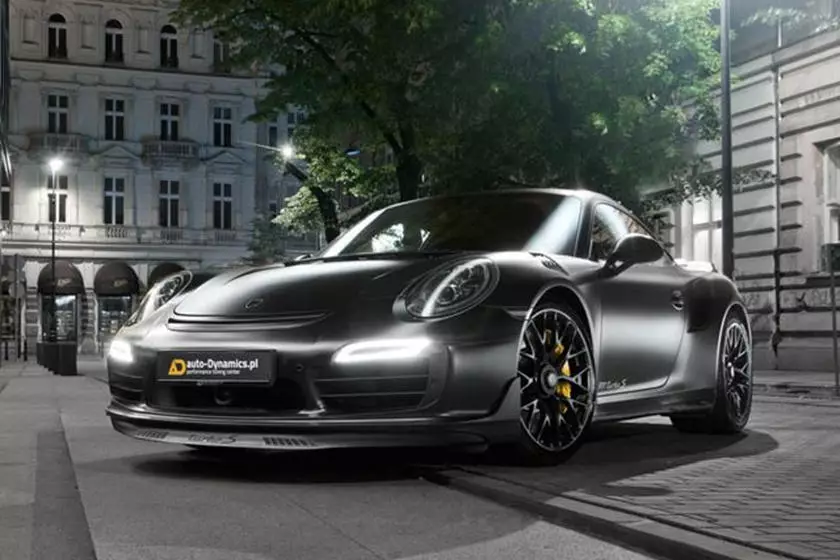 700-HP Dark Knight Porsche 911 Turbo S Is One Mean German