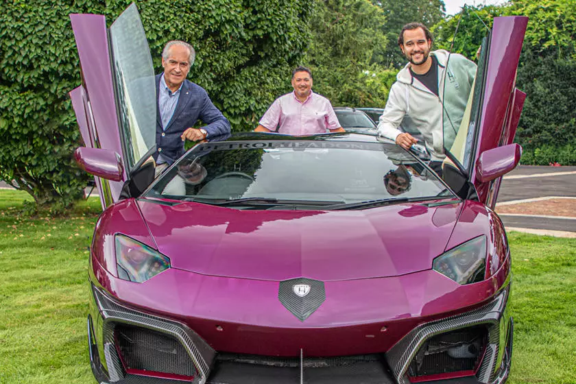 រថយន្ត Lamborghini Aventador One-Off ពាក់ឈុតរាងកាយពិសេស 2787_8