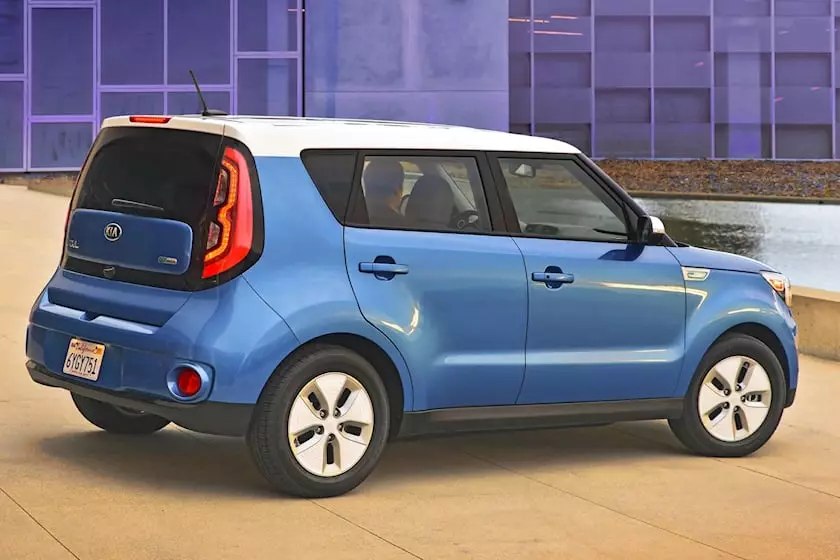 2015-2019 Kia Soul EV fra højre