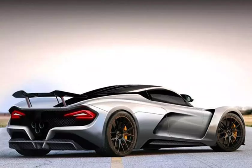 Iyo Hennessey Venom F5 Hypercar Inovavarira Kuisa Nyowani Yepamusoro Yekumhanyisa Record