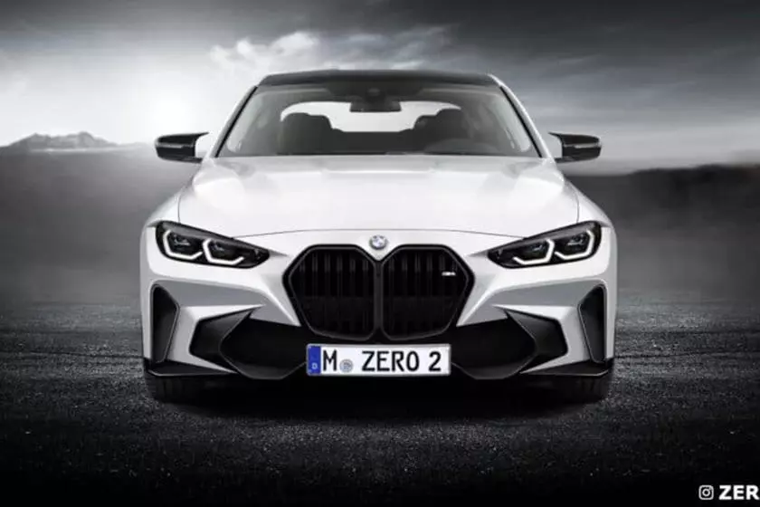 누군가가 이미 2021 BMW M4를 재설계하려고 시도했습니다. 28029_3