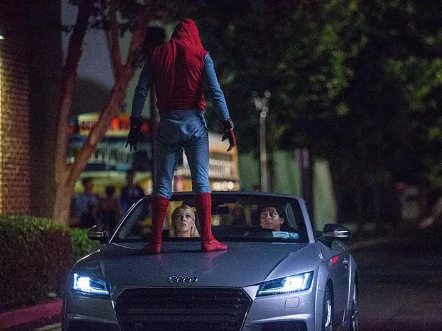 Ang 2018 Audi A8 ay Debut Sa Spiderman Homecoming 2813_1