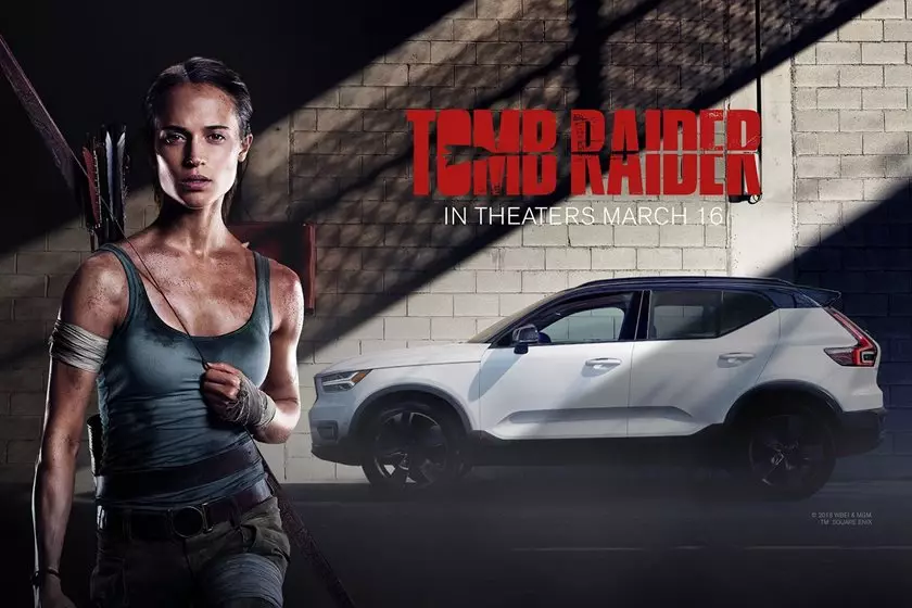 Lara Croft Tomb Raider'da Şık Yeni Volvo XC40 Kullanıyor 28149_1