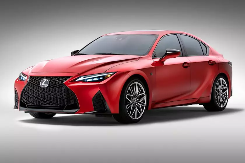 2022 Lexus IS 500 Front Angle View