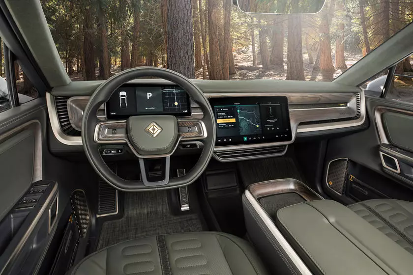 2022 Rivian R1T Tsheb Dashboard