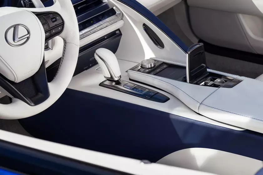 2021 Lexus LC 500 Convertible Centrale Console