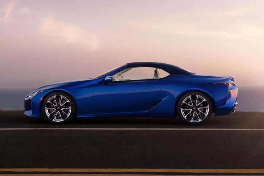 2021 Lexus LC 500 Convertible View Side