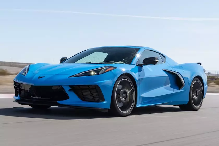 2020-2022 Chevrolet Corvette C8 फर्वार्ड दृश्य