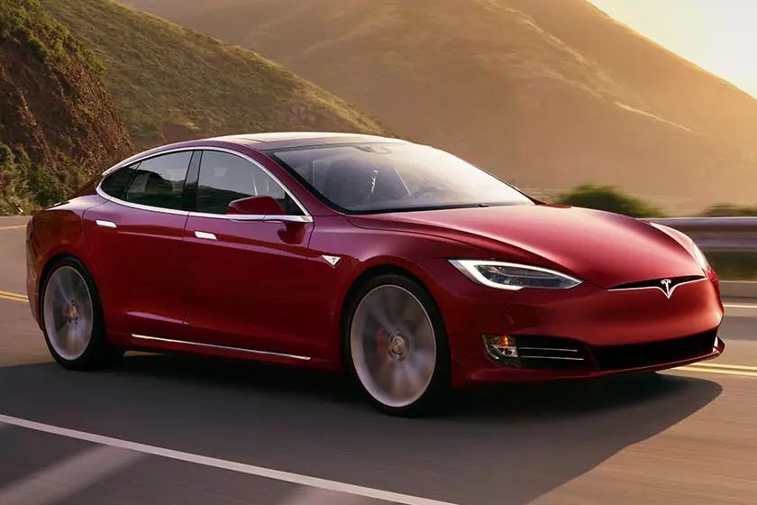2017-2020 Tesla Model S Jazda spredu