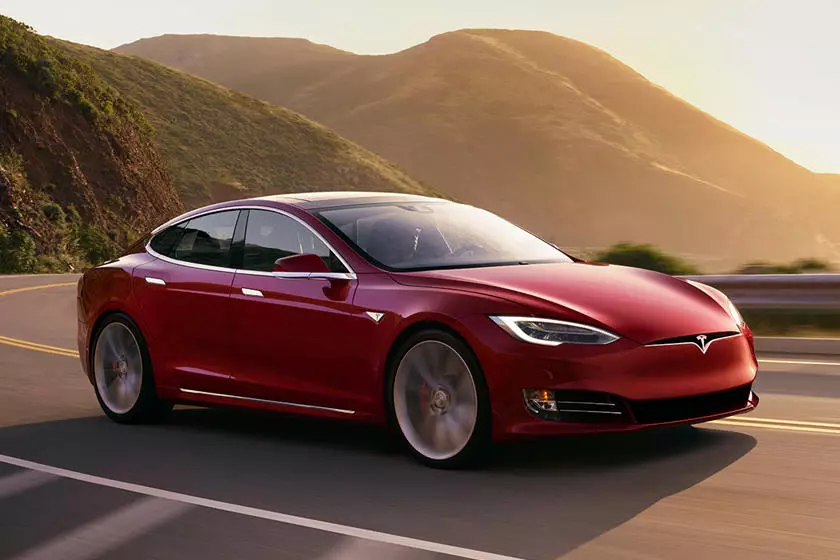 2017-2020 Tesla Model S Drejtimi me pamje të përparme