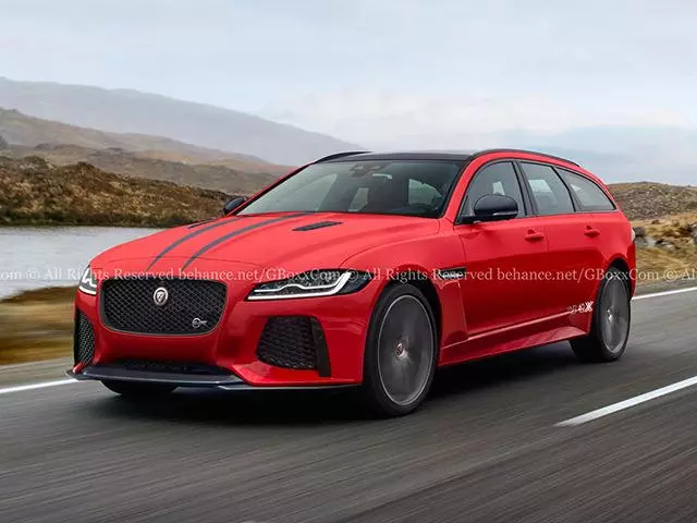 Ka anyị niile na-arịọ Jaguar ọnụ ka o wuo XF Sportbrake SVR a 2868_1