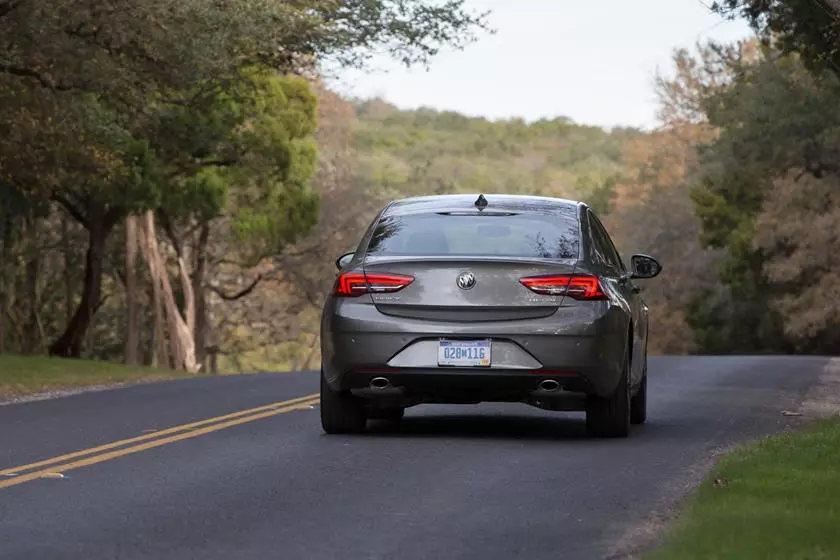 2018-2020 Buick Regal Sportback Rear Angle in Motion