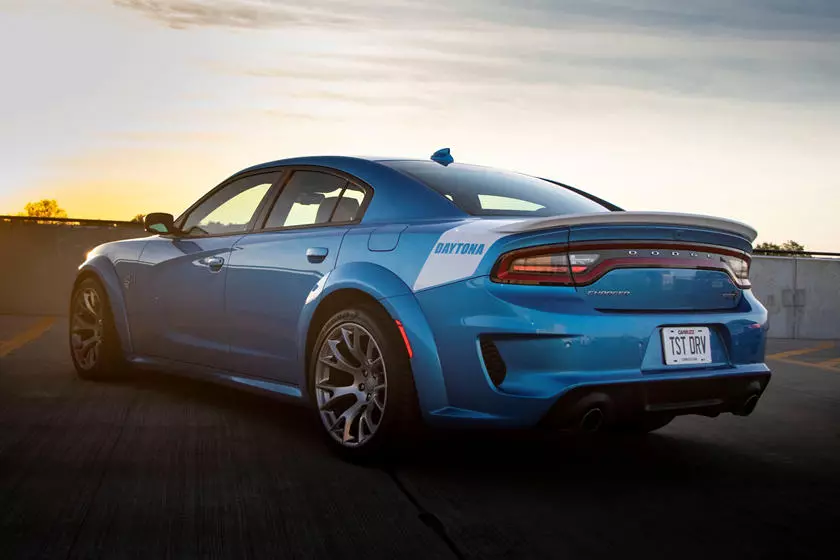 2020 Dodge Charger SRT Hellcat Rear Angle View