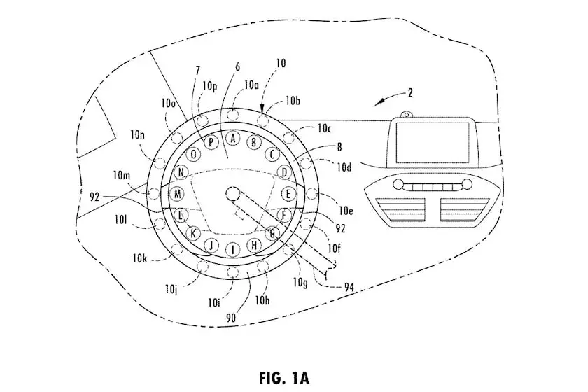 Ford's New Steering Wheel muaj lub vijtsam loj thiab tsis muaj khawm 28906_4