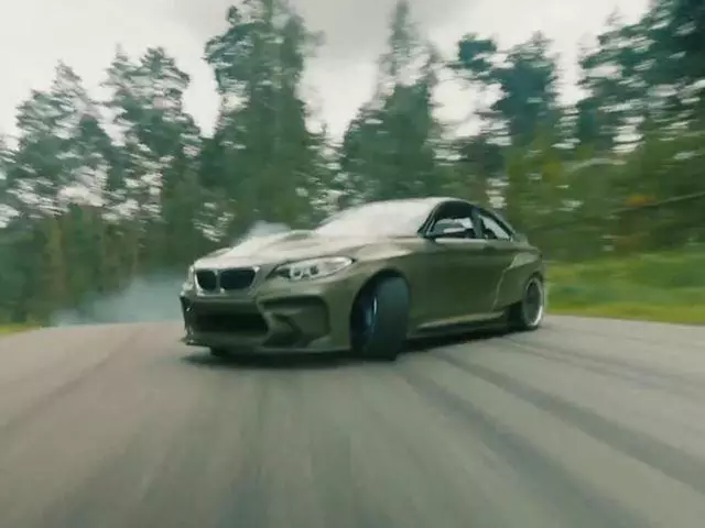 820-HP Kevlar-Bodied BMW M2 Chevy V8 نى ئىشلىتىپ بالوندىن كېيىن يۈرۈشنى ئىجرا قىلىدۇ 2892_1