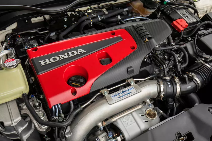 2017-2019 Honda Civic Type R Engine Bay