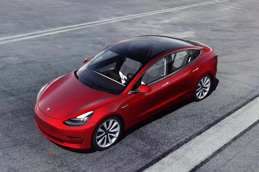 2017-2020 Tesla Model 3 Front Angle View