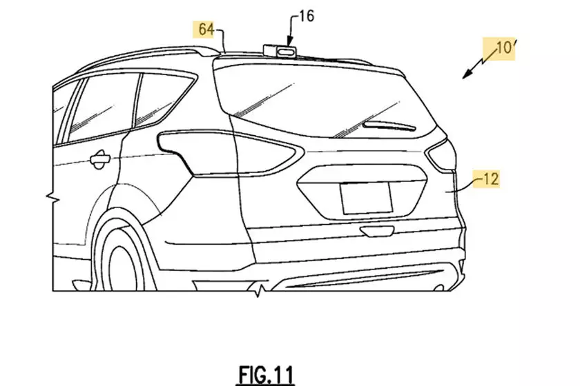 Ford Taybetmendiya SUV-ya Nû ya Hûn Diçin Hez Bikin Patent dike 29359_7