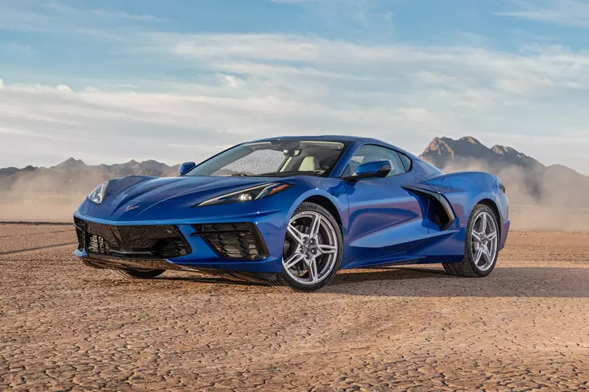 2020-2021 Chevrolet Corvette C8 Front Angle View