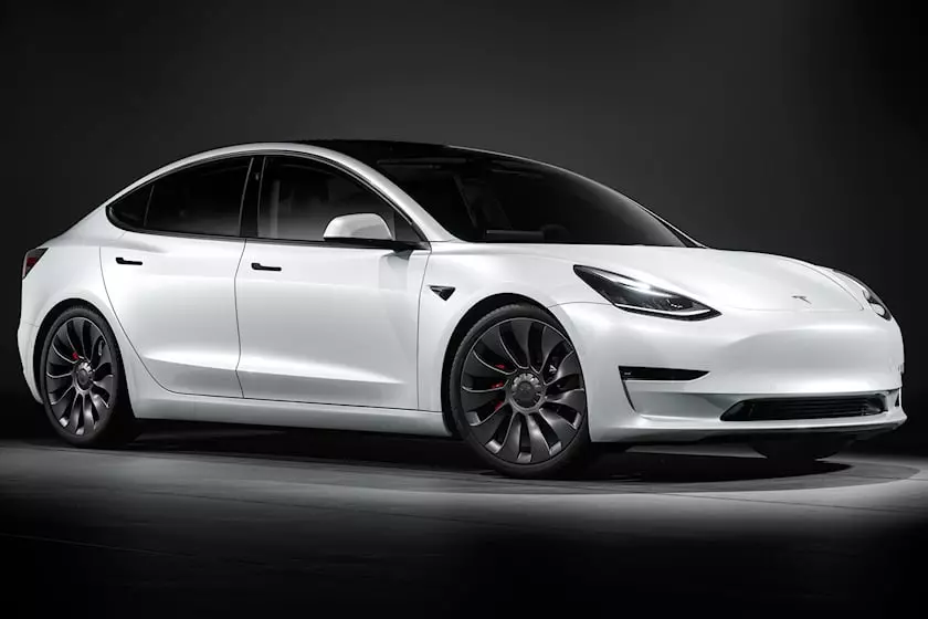 2017-2022 Tesla Model 3 Pamje përpara