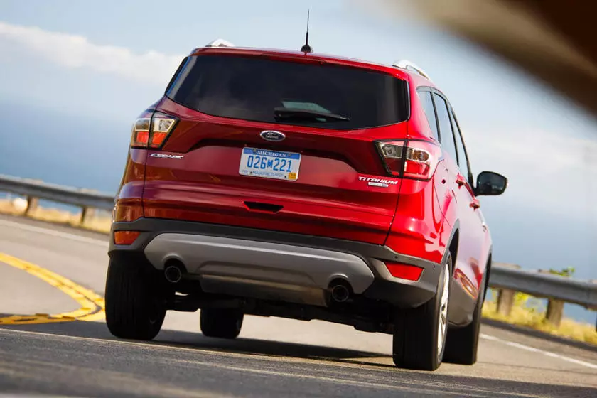 2017-2019 Ford Escape-agterhoek in beweging