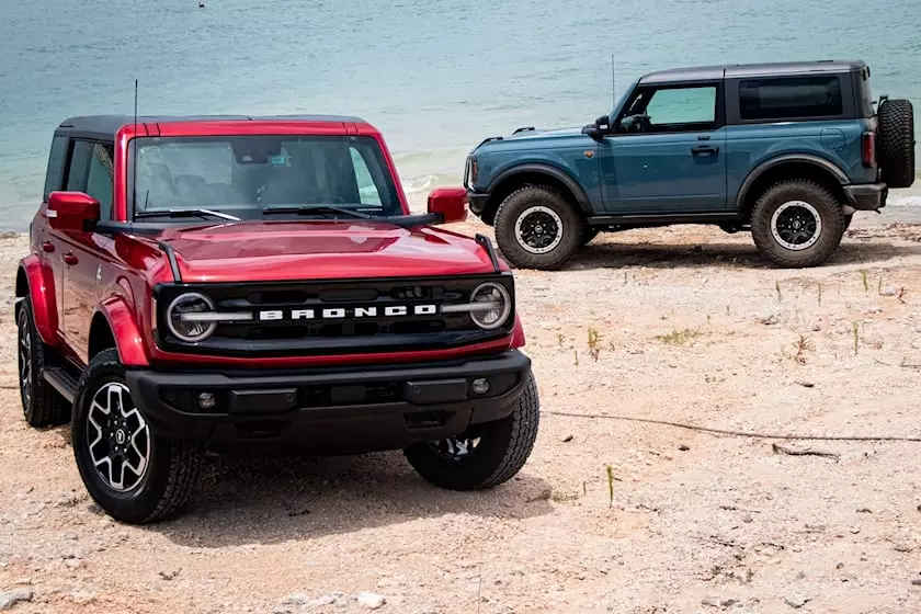 2021-2022 Ford Bronco Přední strana