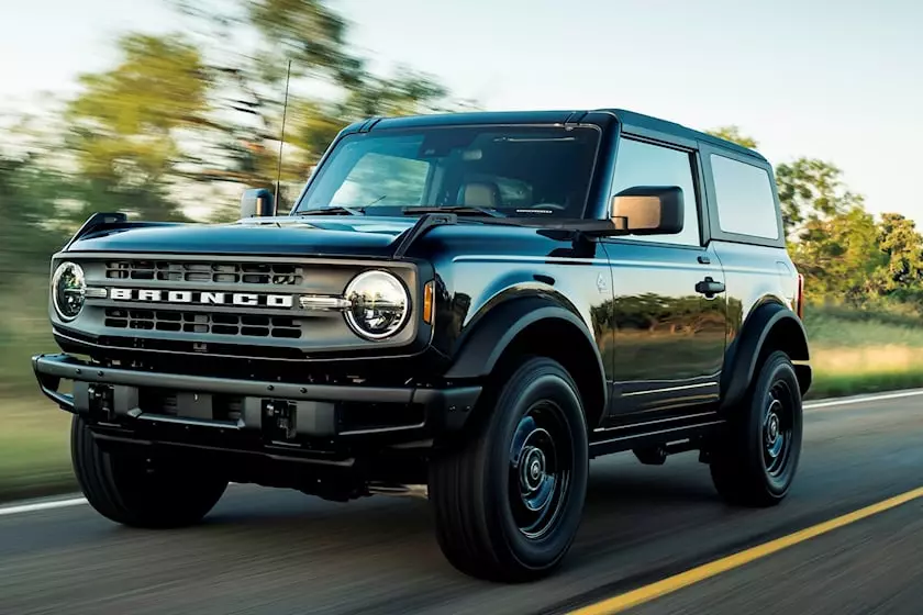 2021-2022 Ford Bronco Přední úhel řízení