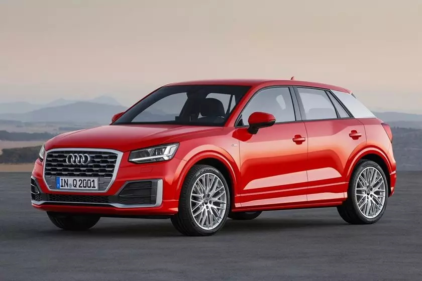 Ipele-Ipele Audi Q1 Crossover Ti nireti Lati De Ni 2020 29589_1