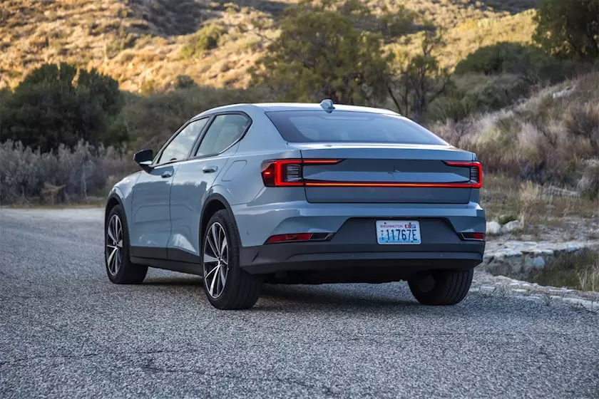 2021-2022 Polestar Polestar 2 Visjon bakover