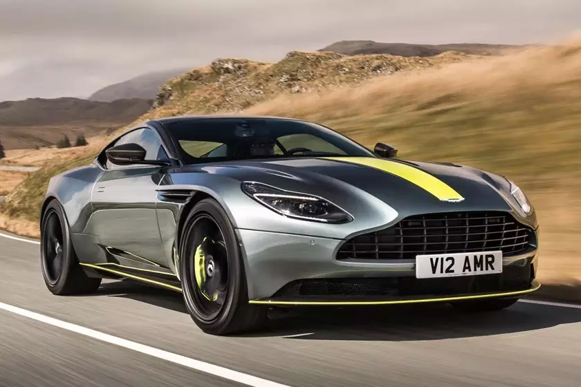 Sote abò Aston Martin DB11 AMR la pou yon kouri otowout gwo vitès 29823_1