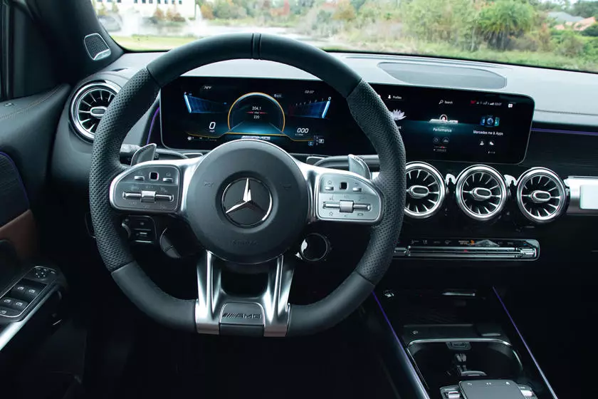 2021-2022 Mercedes-Benz AMG GLB 35 Steering Wheel Design