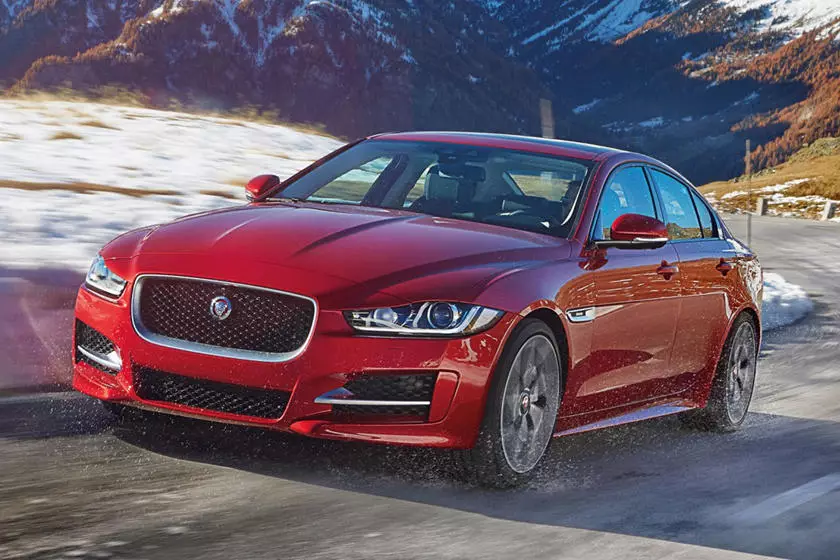 2017-2020 Jaguar XE Front View Driving