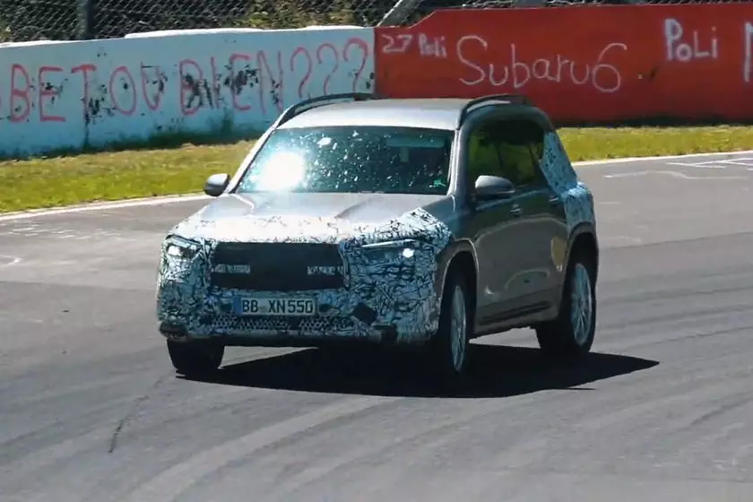 Mercedes-Benz Hone Tesla Model Y Fighter at The Ring 2993_1