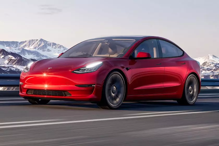 2017-2022 Tesla Model 3 жүргізудің алдыңғы бұрышы