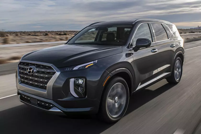 2020 Hyundai Palisade Front Side in Motion