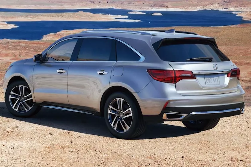 2017-2018 Acura MDX Rear Angle View