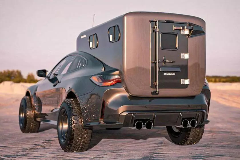 BMW M4 Overlander Concept parece absolutamente selvagem 30107_3